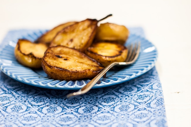 Frutas douradas com mel - Panelinha